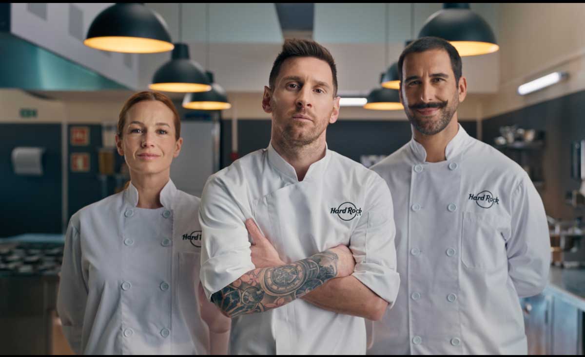 Hard Rock Cafe Y Open Presentan Su Nueva Campaña Con Leo Messi Como ...